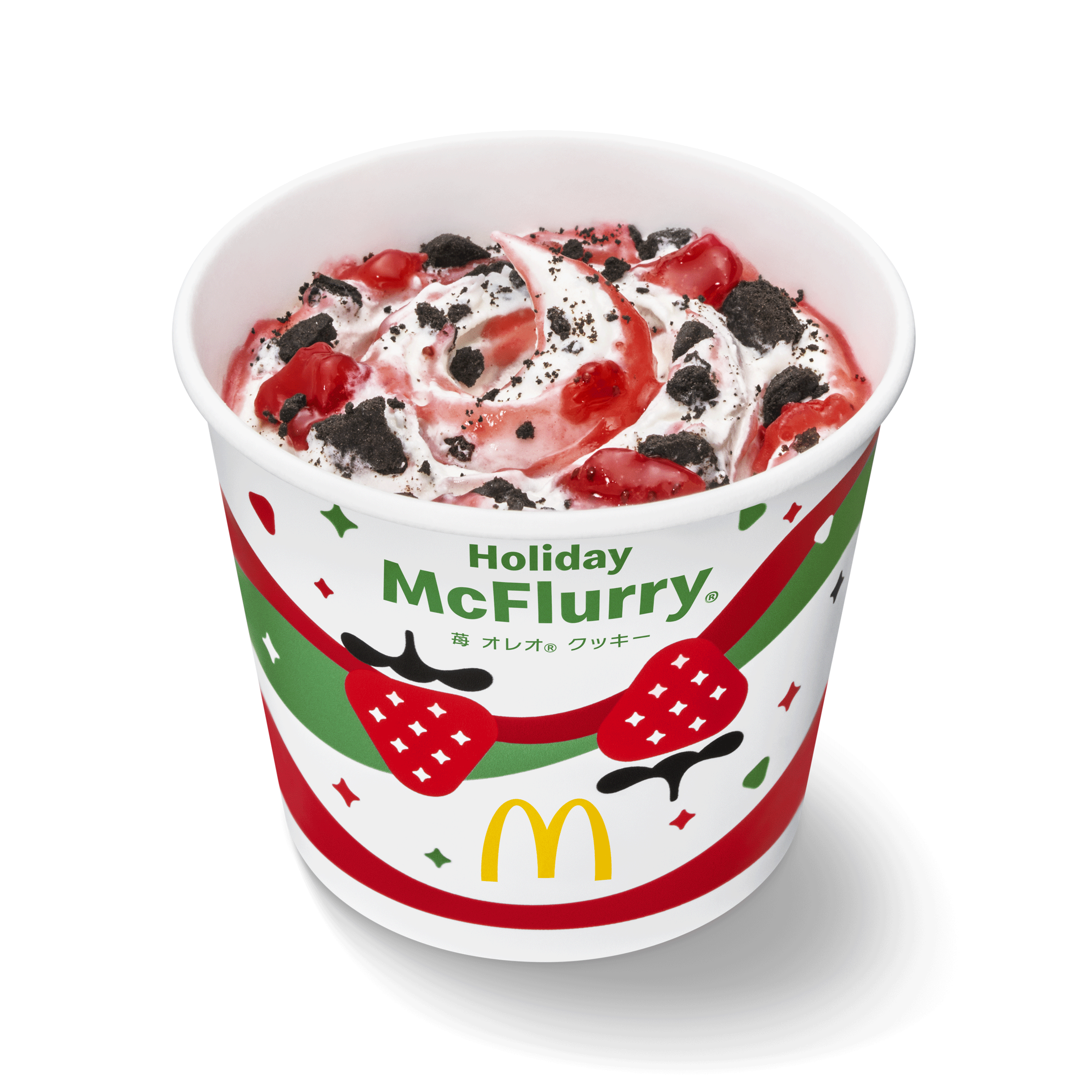 プレスリリース：寄り道マック♥冬は“ホリデーマックフルーリー”ホリデーシーズンらしさ満点！華やかで見た目も楽しいひんやりスイーツ！大好評 ...