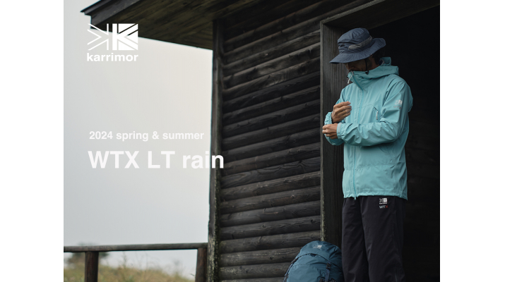 karrimorから、快適性・機能性に優れた⼭岳向けレインウェア、WTX LT rain seriesが2月初旬より発売開始 | カリマー ...