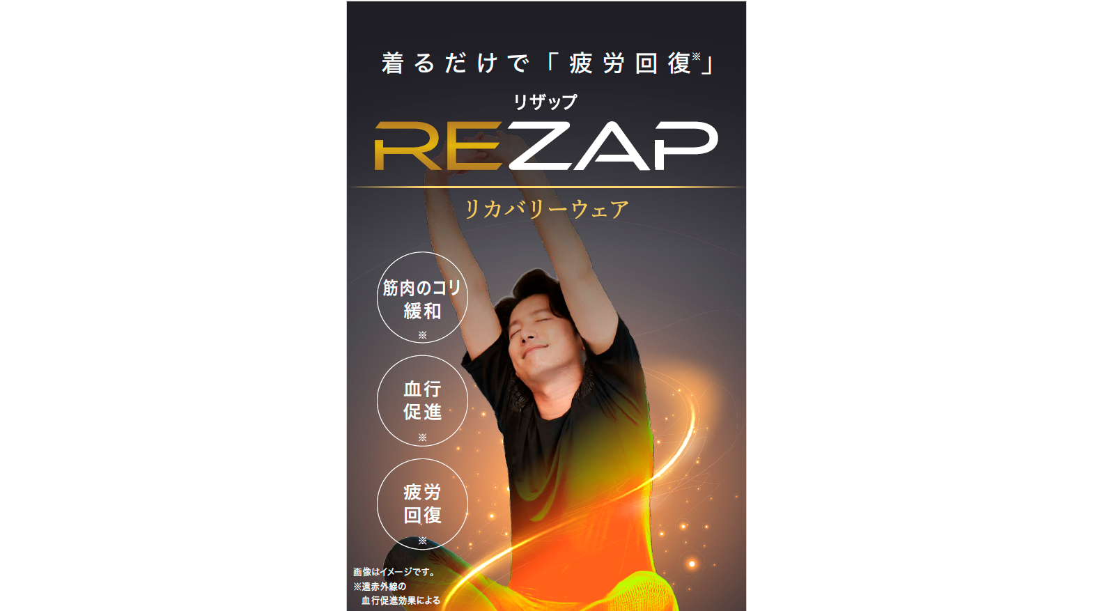疲労回復にコミット RIZAP初のリカバリーウェアブランド「REZAP(リザップ)」誕生 | RIZAPグループ株式会社